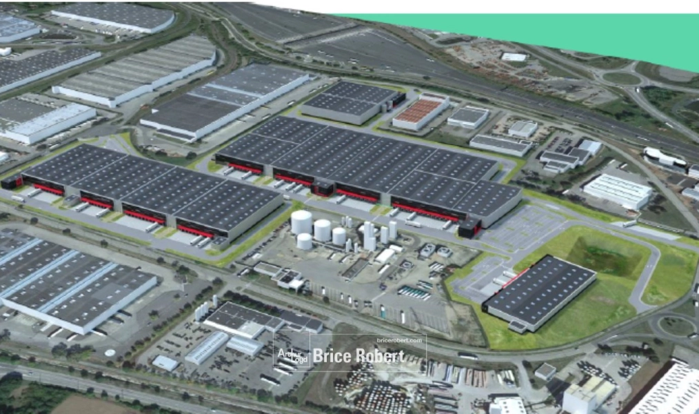 Zone Industrielle de Saint Quentin Fallavier - Bâtiment d'activité à louer